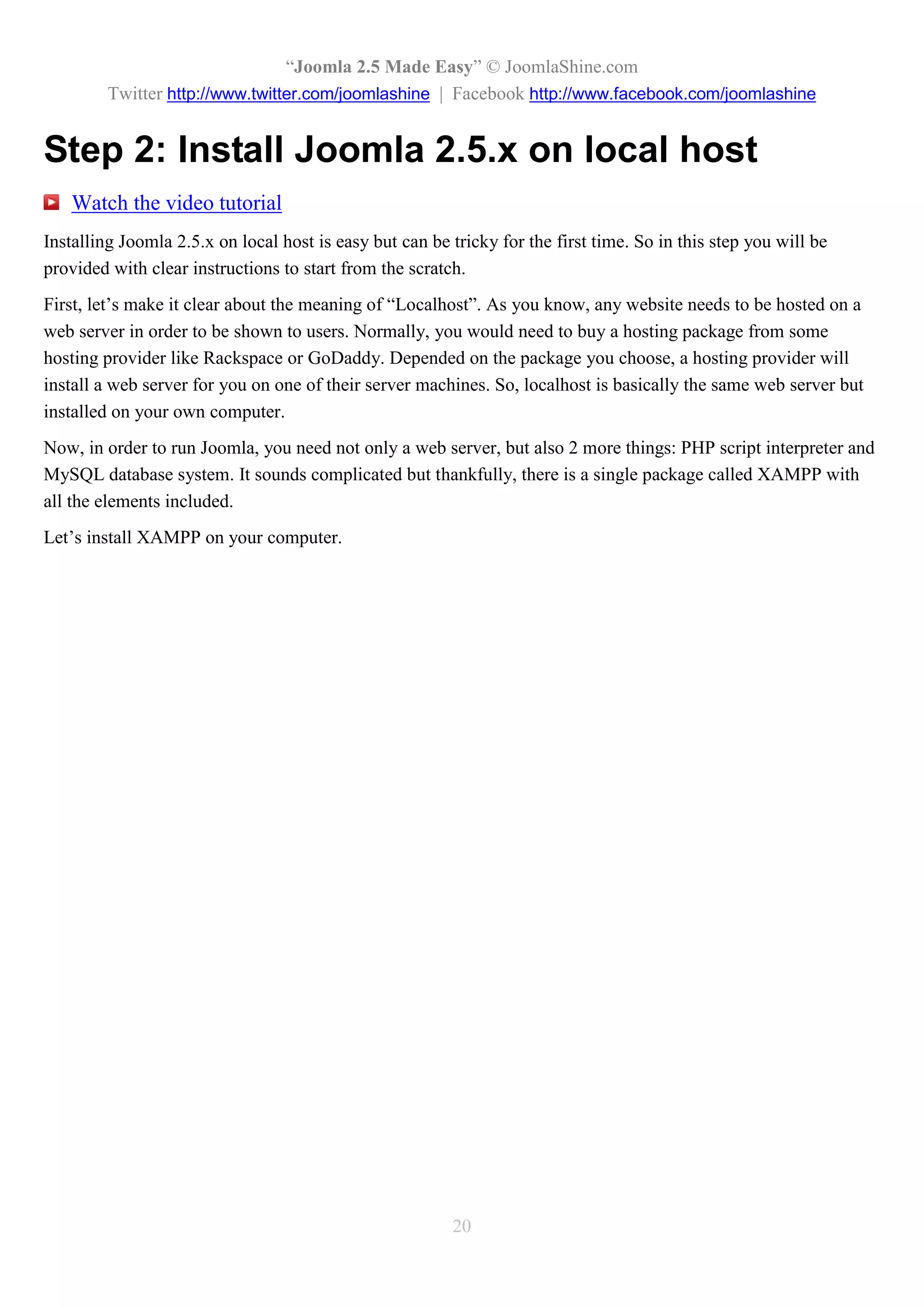 Joomla 2.5 made easy | PDF