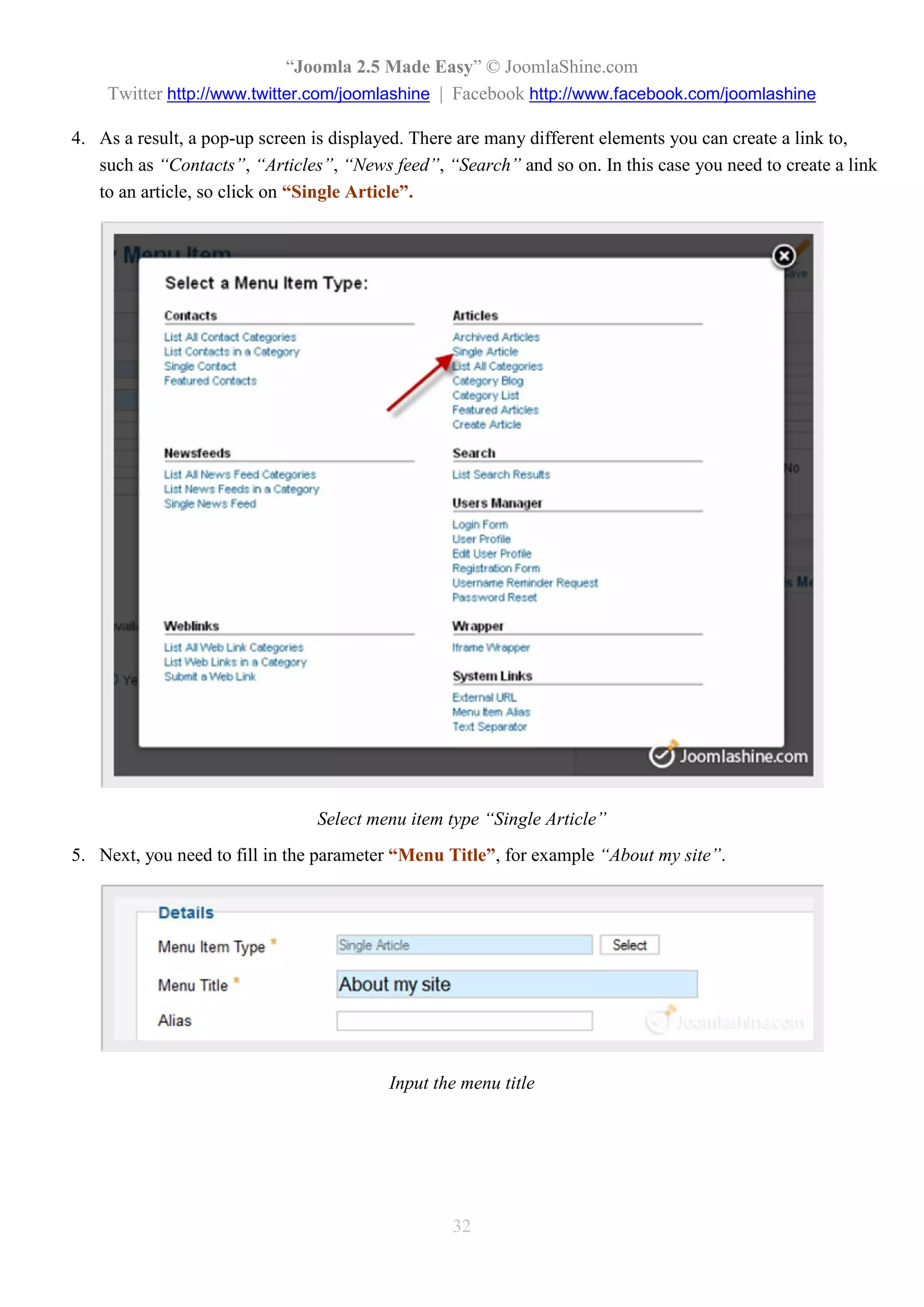 Joomla 2.5 made easy | PDF