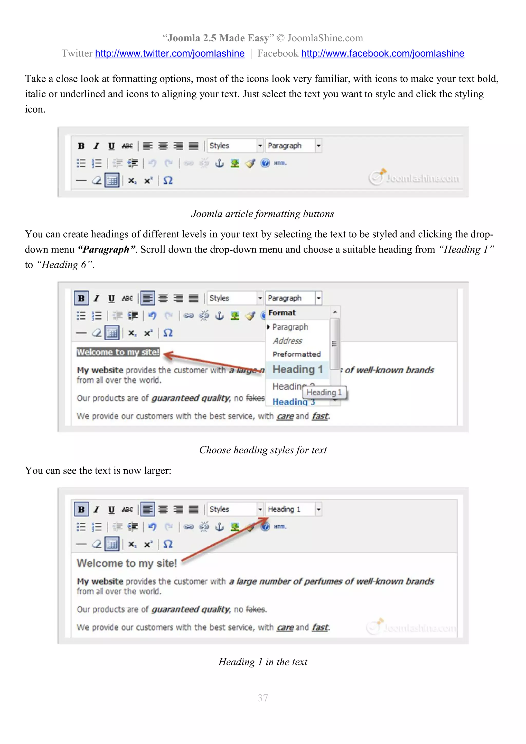 Joomla 2.5 made easy