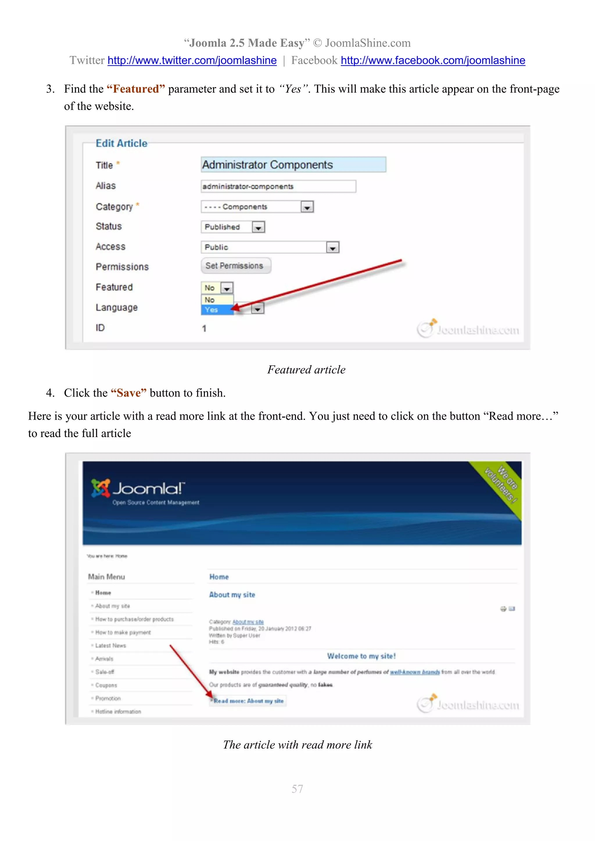 Joomla 2.5 made easy