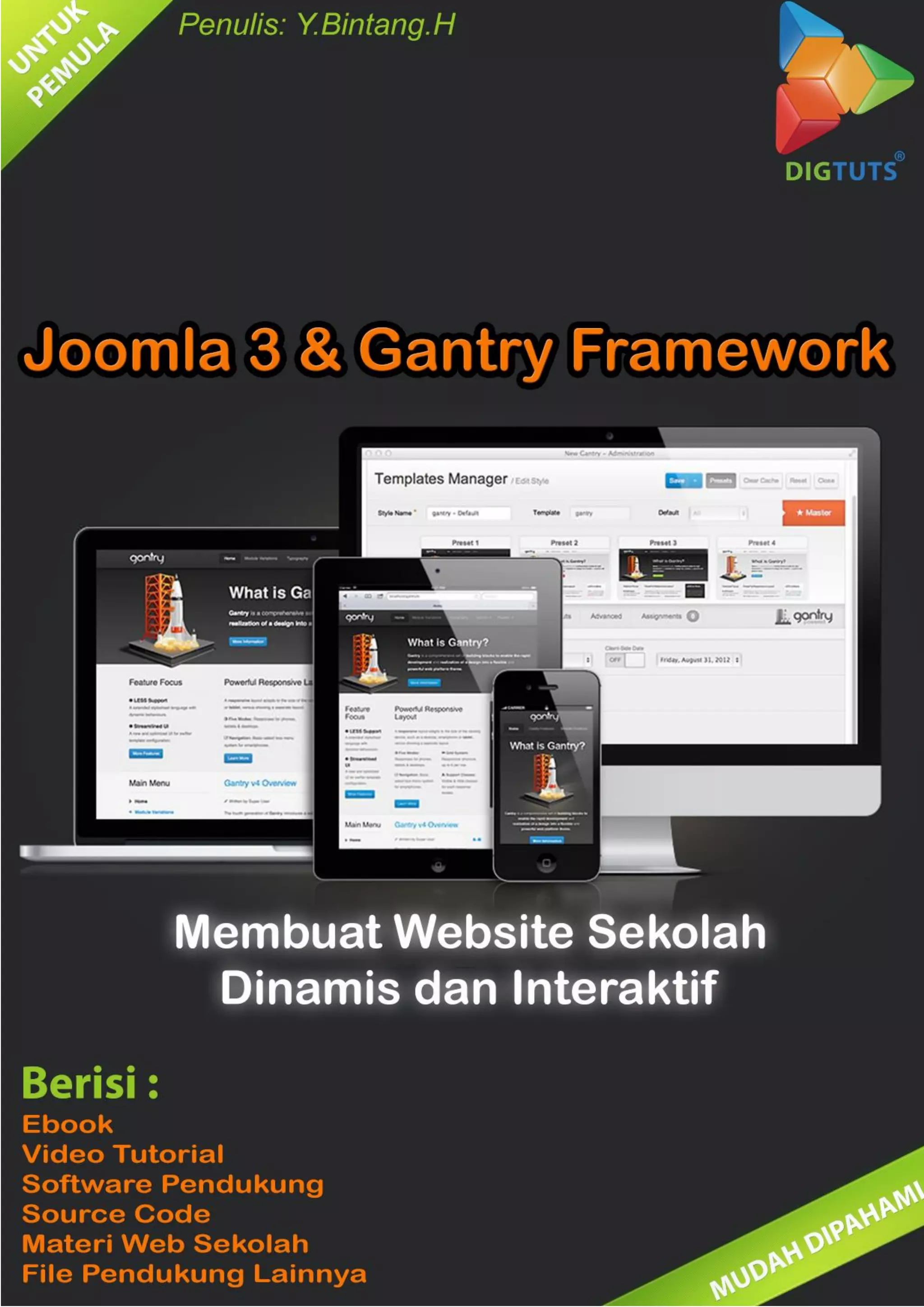 Joomla 3 dan gantry framework | PDF