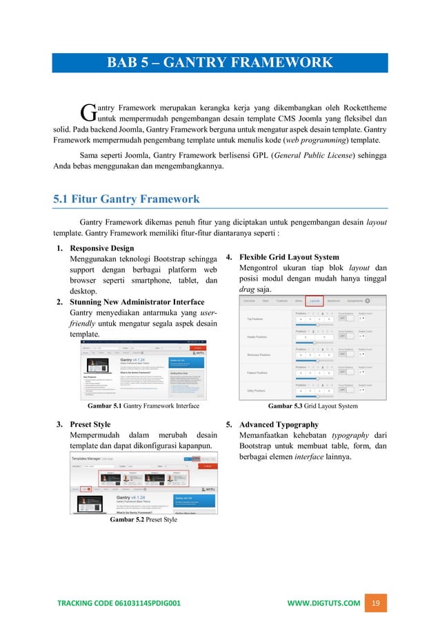 Joomla 3 dan gantry framework | PDF