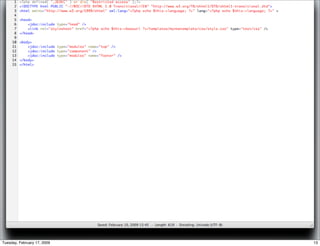 Joomla Template Development | PDF | Web Design and HTML | Internet