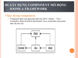 Joomla CMS framework (1.6 - Old version) | PPT