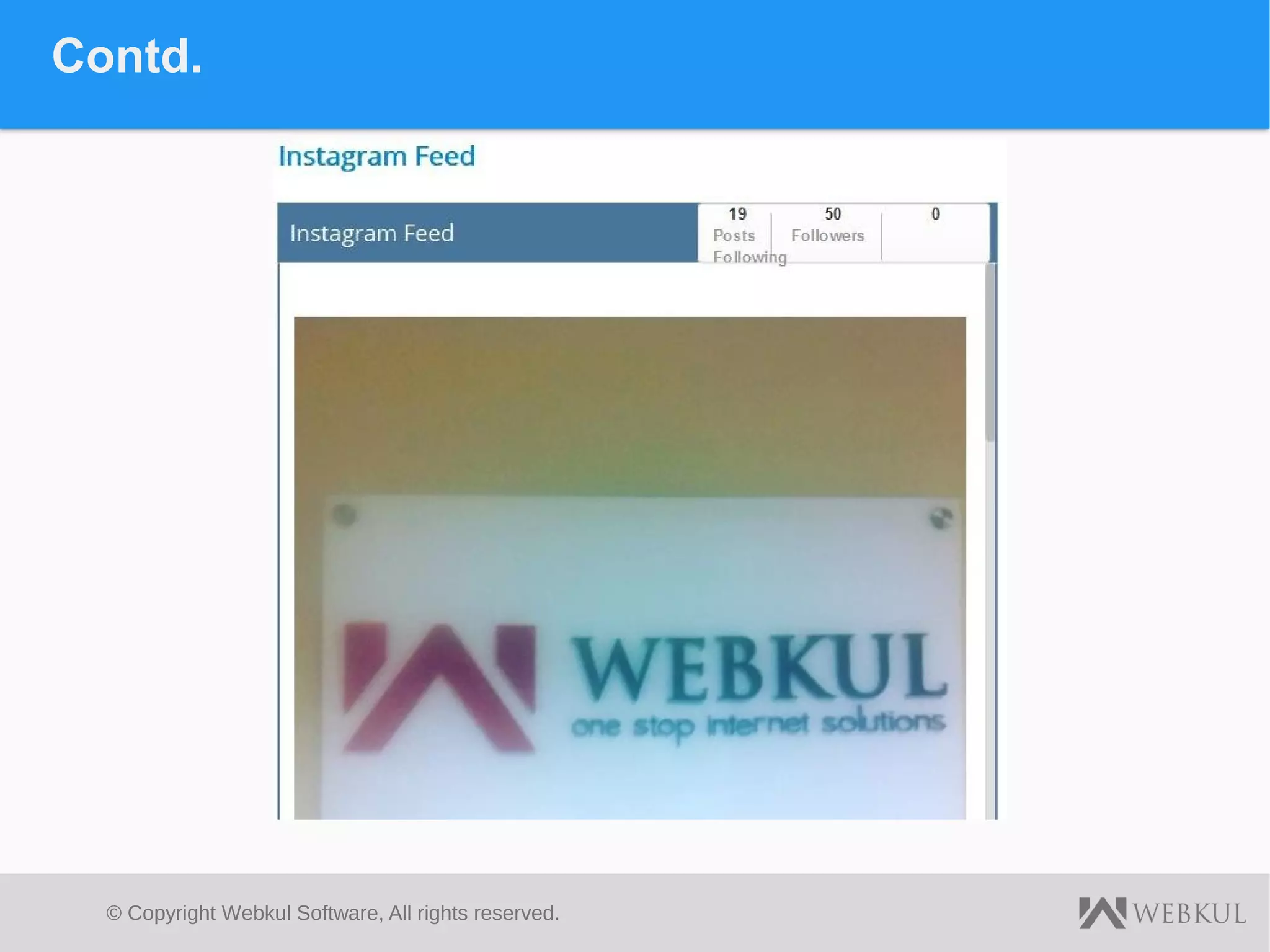 Joomla instagram feed | ODP | Technology & Computing