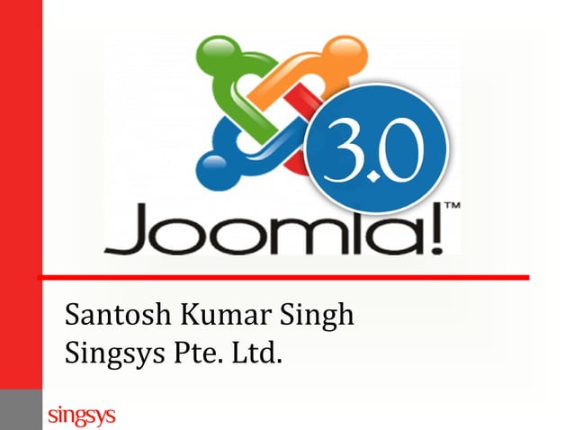 Joomla Introduction & Installation Tutorial | PPT | Free Download Joomla Introduction & Installation Tutorial | PPT | Free Download