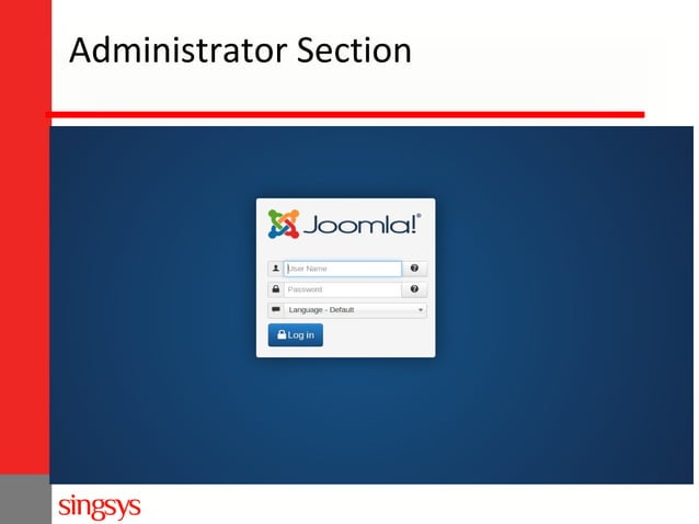 Joomla Introduction & Installation Tutorial | PPT Joomla Introduction & Installation Tutorial | PPT