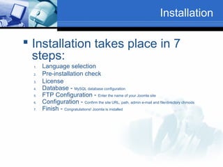 Joomla/Mambo CMS | PPT