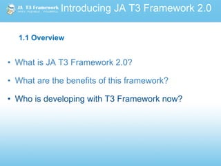 JoomlArt T3 v2.0 Template Framework for Joomla | PPT