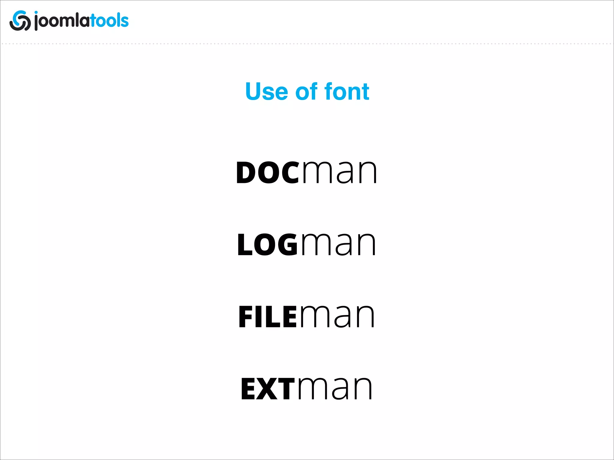 Joomlatools Extension Logos - A separate logo for each extension | PDF