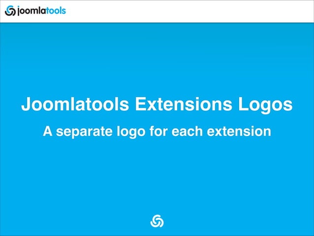 Joomlatools Extension Logos - A separate logo for each extension | PPT