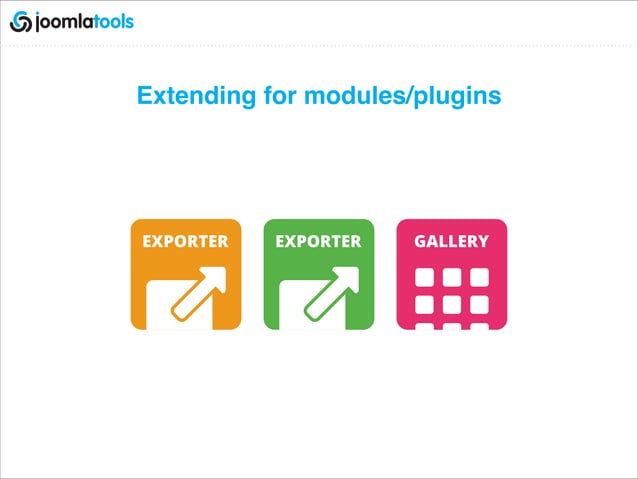 Joomlatools Extension Logos - A separate logo for each extension | PPT
