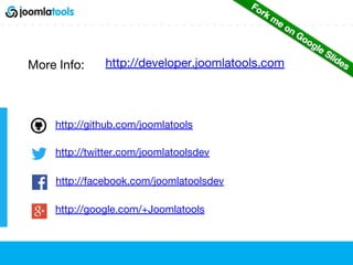 Joomlatools Platform v2.0 | PPT
