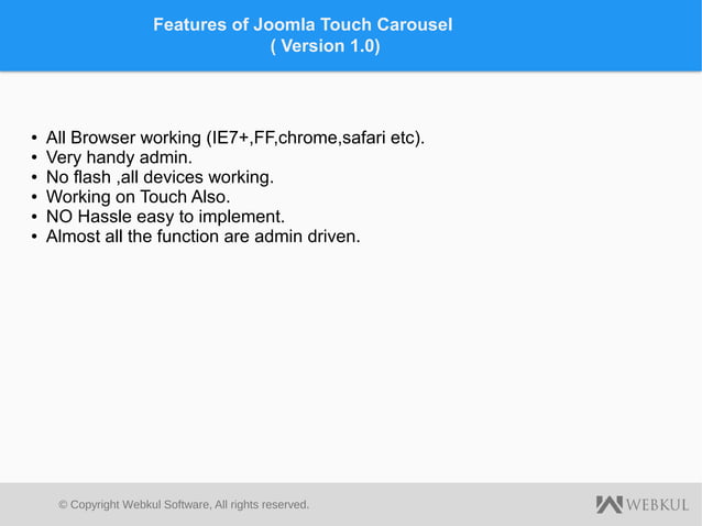 Joomla touch carousel | PPT