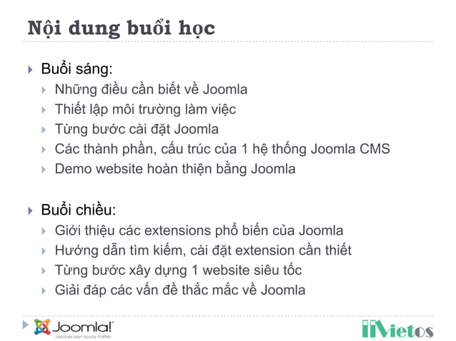 Tai lieu thiet ke xay dung JOOMLA sieu toc - www.lamwebseo.com