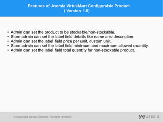 Joomla virtueMart configurable product | ODP