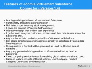 Joomla virtuemart salesforce connector | PPT