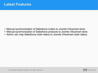 Joomla virtuemart salesforce connector | PPT
