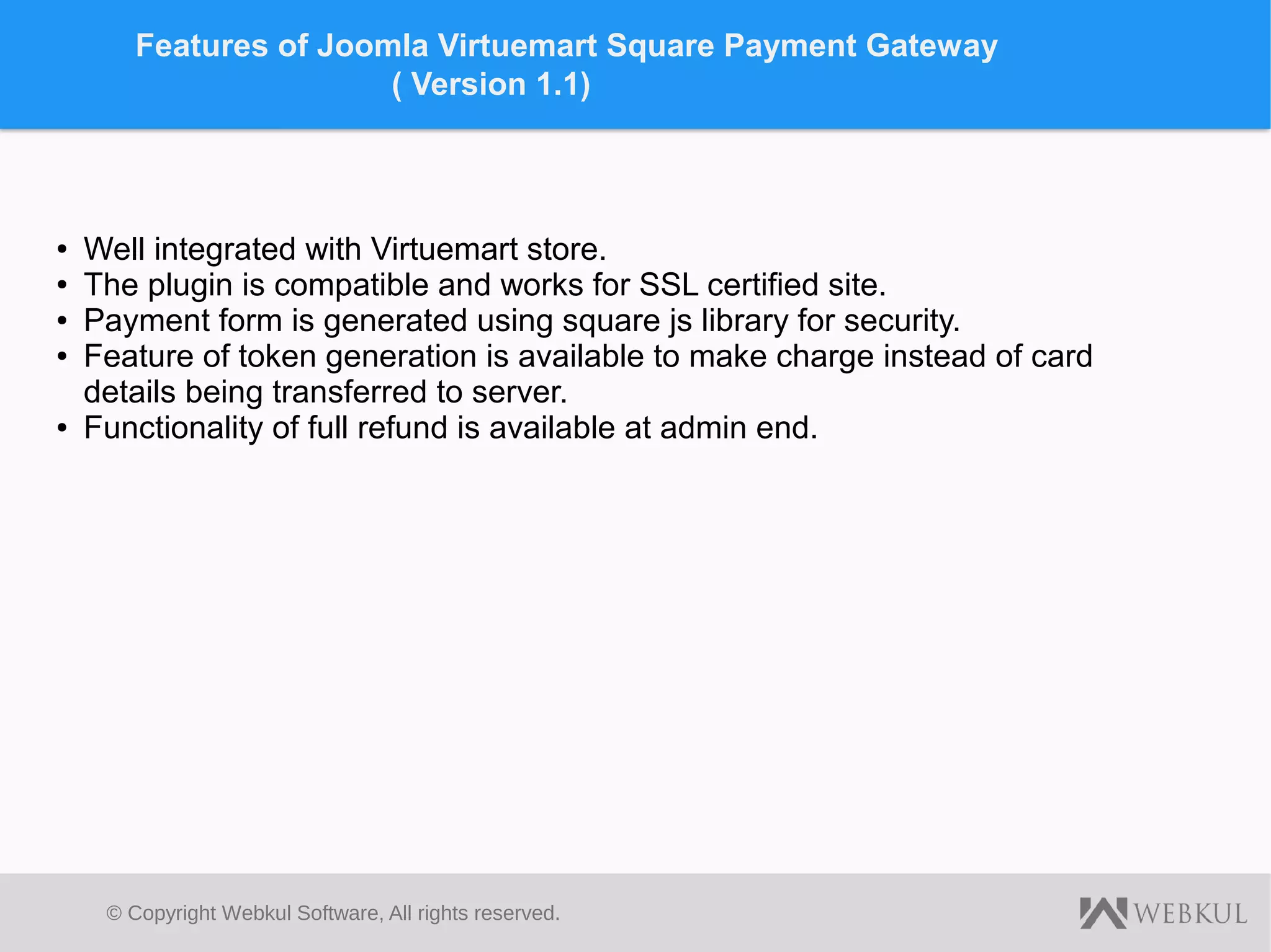Joomla virtuemart square payment gateway | PPT
