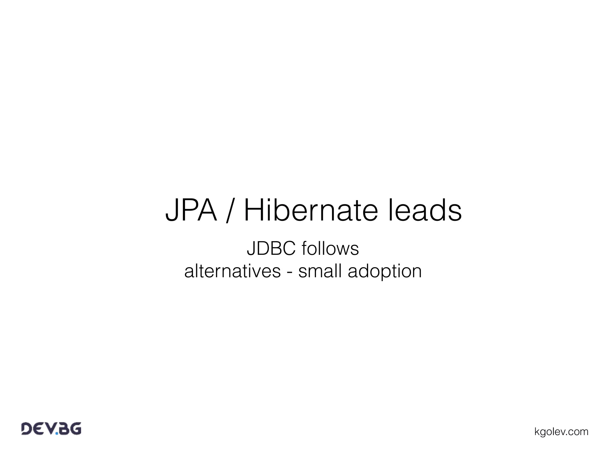 Introduction to Jooq | PPT