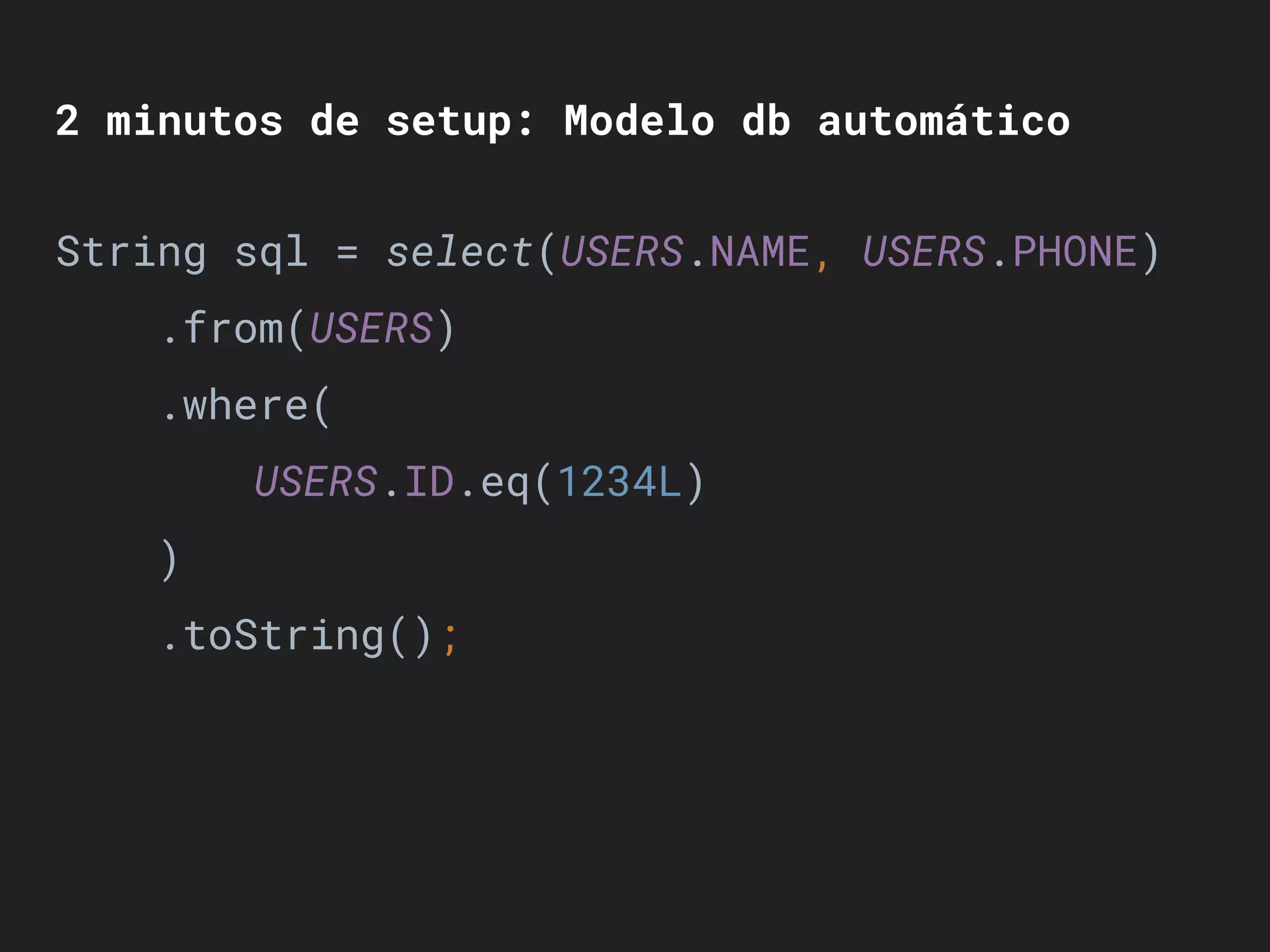TDC2016SP - JooQ: SQL orientado a objetos. | PDF | Databases | Computer Software and Applications