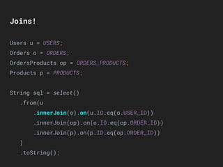 TDC2016SP - JooQ: SQL orientado a objetos. | PDF | Databases | Computer Software and Applications