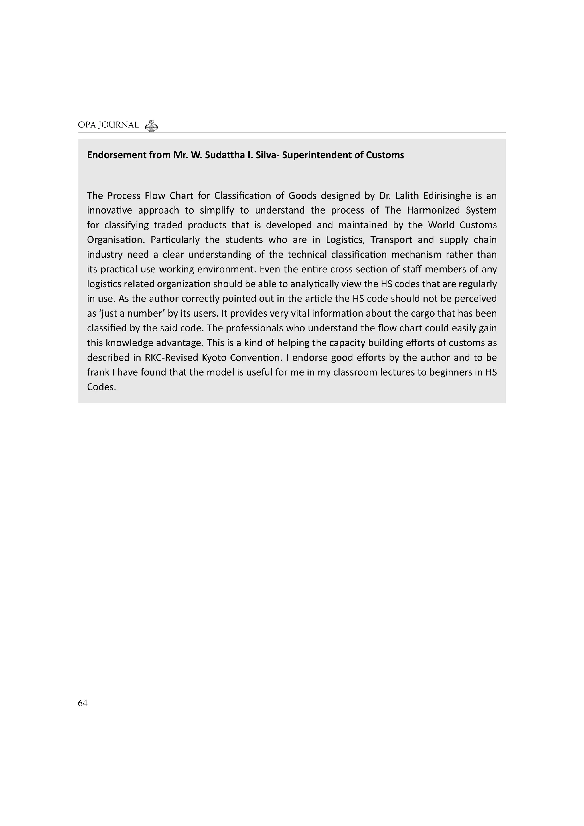 J OPA 2017 Customs Harmonized System Coding; Simplifying the Classification Process.pdf