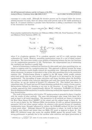 Robust Super-Resolution by minimizing a Gaussian-weighted L2 error norm | PDF