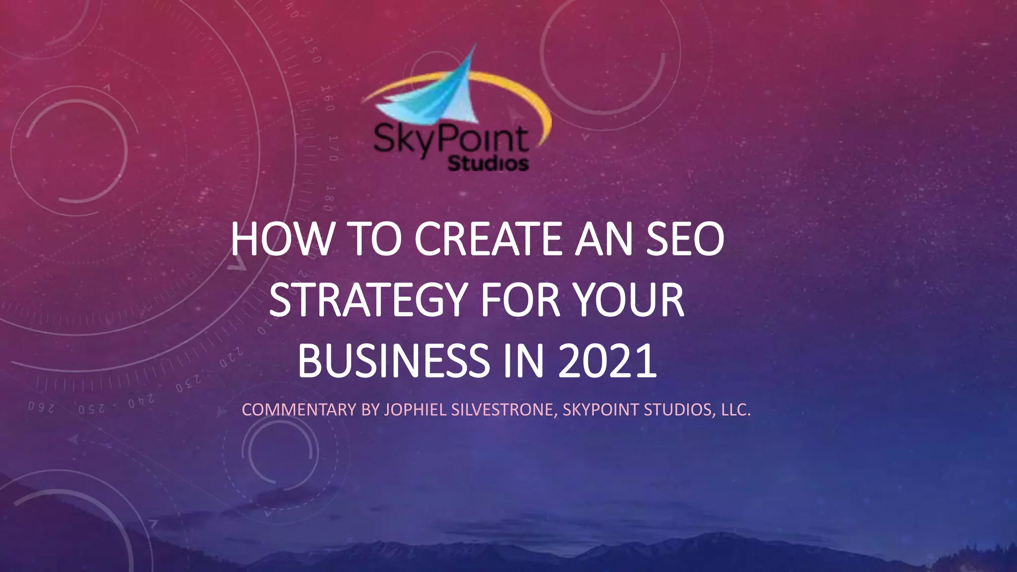 SkyPoint Studios BNI Presentation Sept 2021 | PPTX