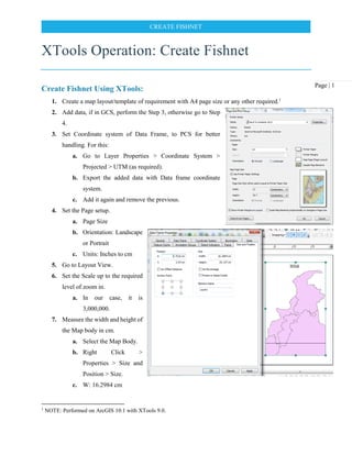 Create Fishnet_XTools | PDF