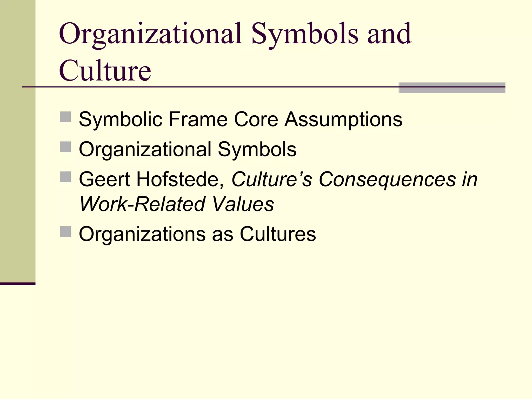 Week8 bolman deal_chap 12 | PPT