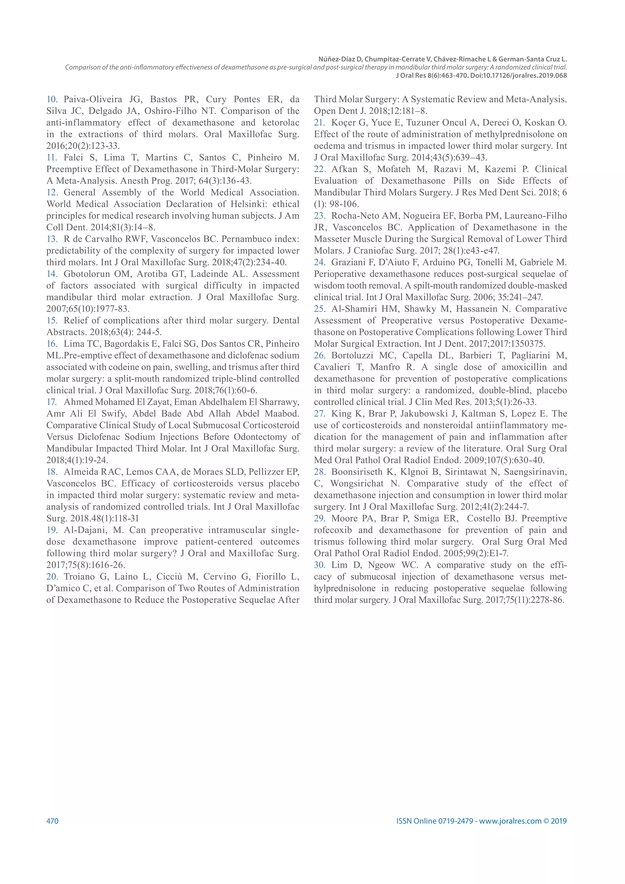JOR 2019 Dexametasona en tercera molar .pdf