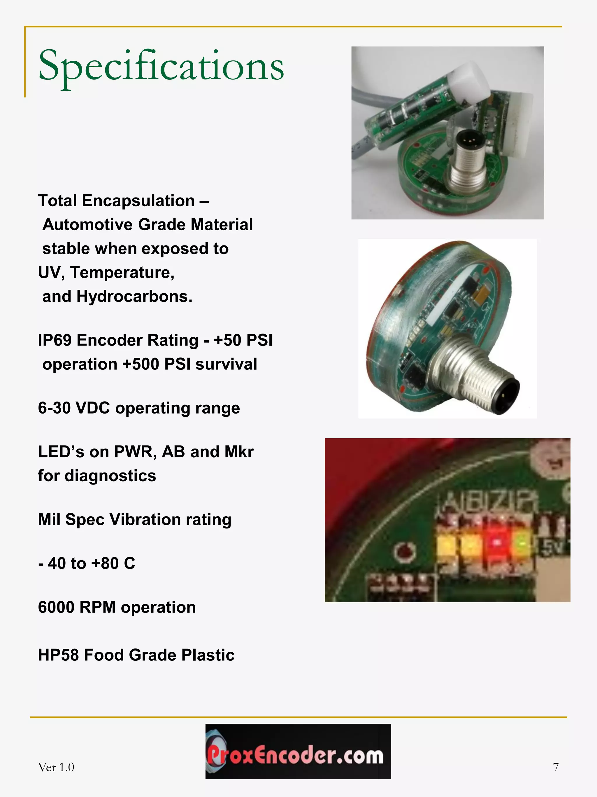 Joral Non Contact Encoders Ppt | PDF