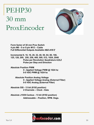 Joral Non Contact Encoders Ppt | PDF