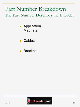 Joral Non Contact Encoders Ppt | PDF
