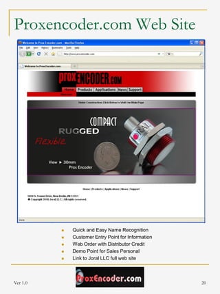 Joral Non Contact Encoders Ppt | PDF
