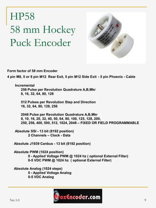 Joral Non Contact Encoders Ppt | PDF