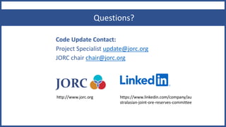 JORC_Review_presentation. 2024 código jorcpdf | PDF