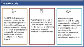 JORC_Review_presentation. 2024 código jorcpdf | PDF