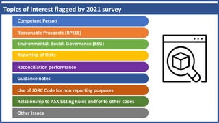 JORC_Review_presentation. 2024 código jorcpdf | PDF