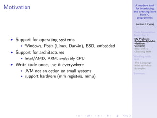 Working with NIM - By Jordan Hrycaj | PPT