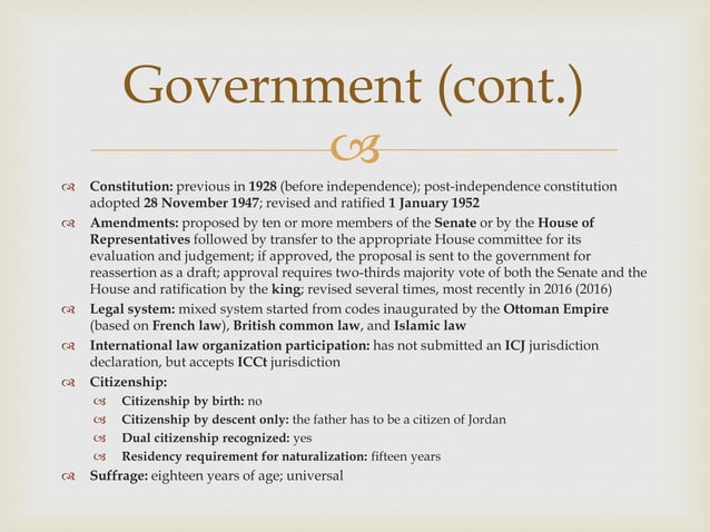 Jordan | PPTX | Geography | Science