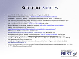 Clinical Document Architecture Implementations - Lessons Learnt to Date | PPT | Desktop ...
