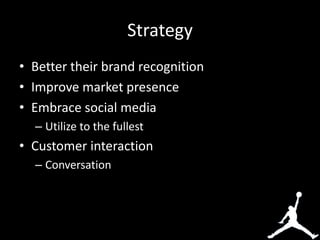 Air Jordan Brand Marketing Strategy | PPTX