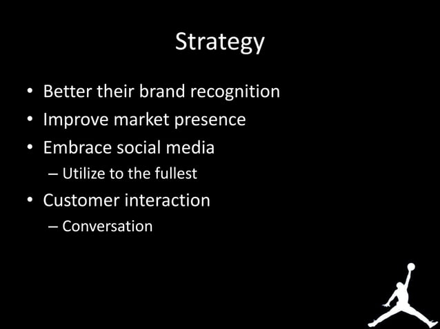 Air Jordan Brand Marketing Strategy | PPTX