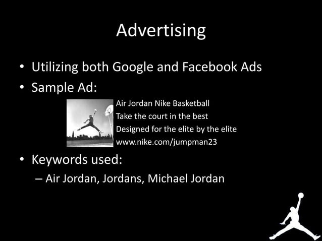 Air Jordan Brand Marketing Strategy | PPTX
