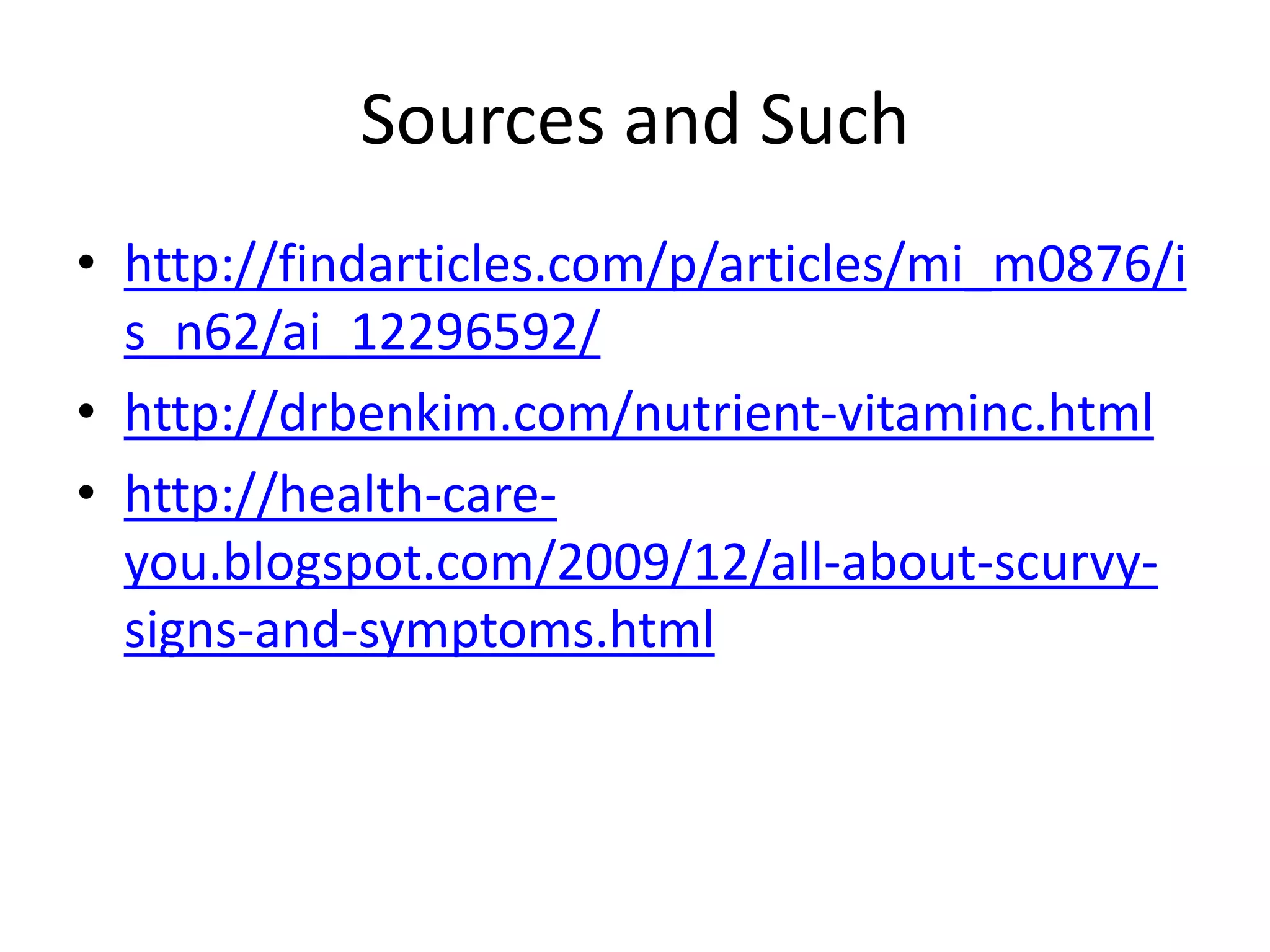 Jordan dougherty; scurvy | PPT