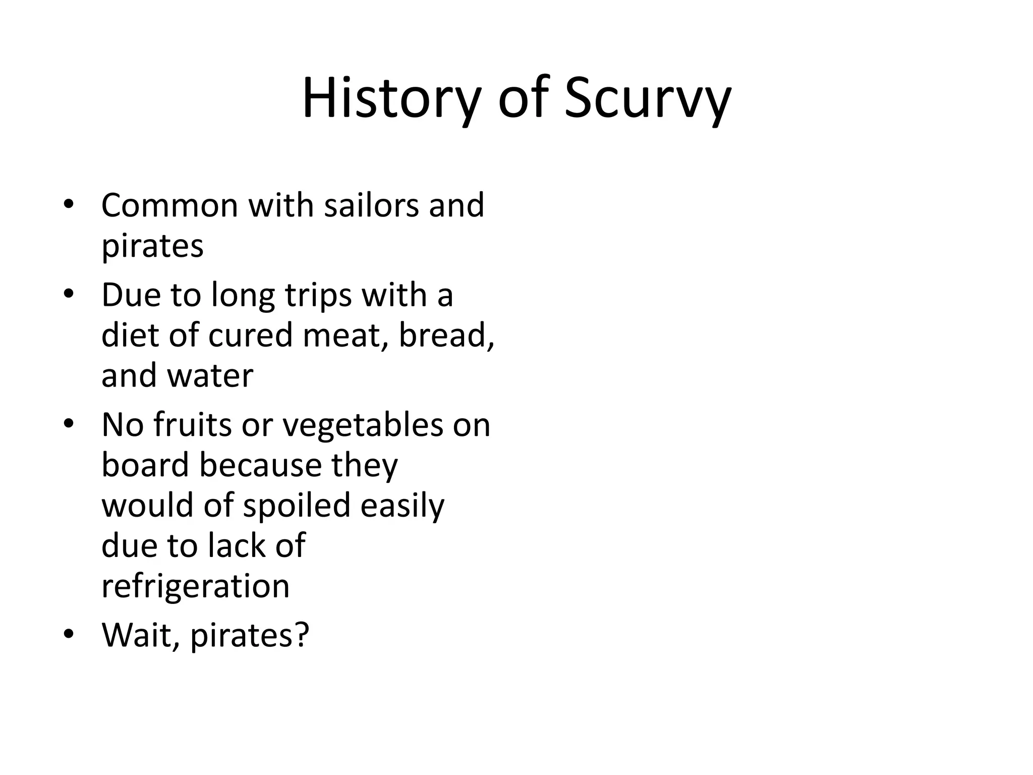 Jordan dougherty; scurvy | PPTX