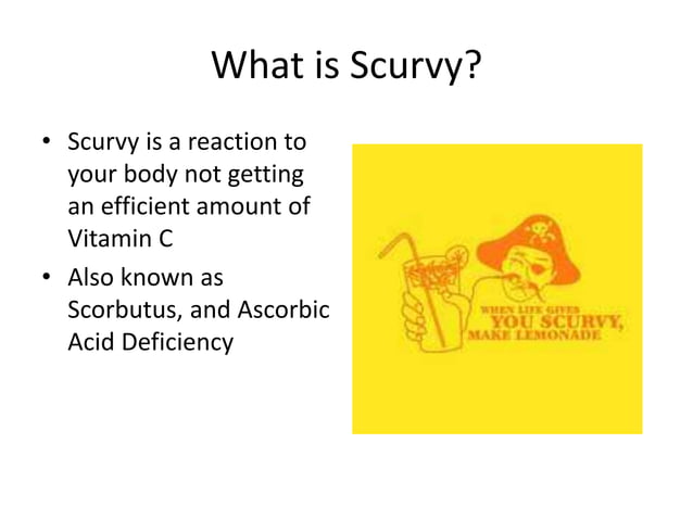 Jordan dougherty; scurvy | PPTX