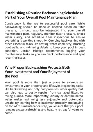 Jordan Hidalgo - How to Properly Backwash Your Pool Filter and Why It ...